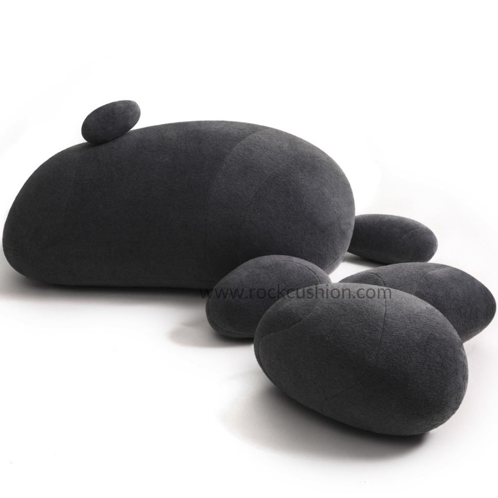 Decorative Pillows Huge Pebble Cushions Rock Cushions Rock Pillows ...