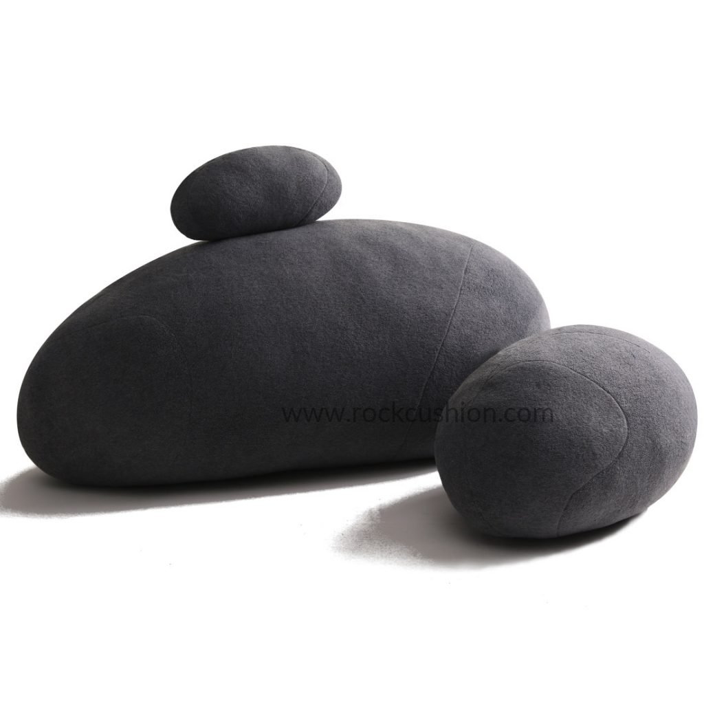 Decorative Pillows Huge Pebble Cushions Rock Cushions Rock Pillows ...