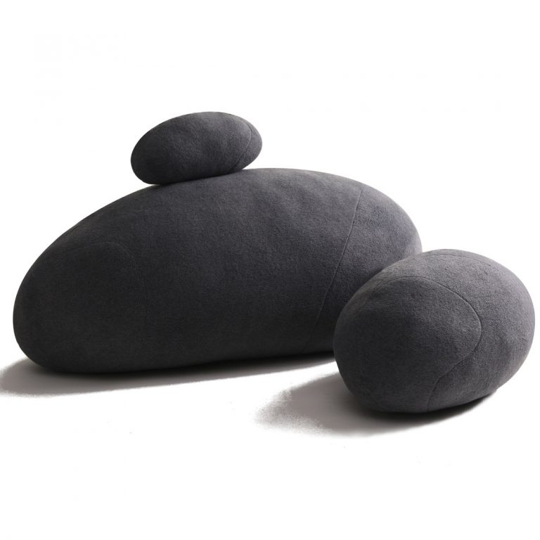 Decorative Pillows Huge Pebble Cushions Rock Cushions Rock Pillows ...