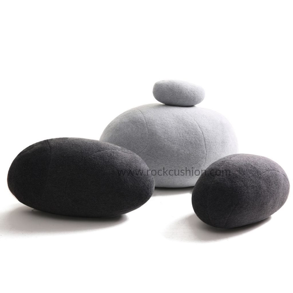 Huge Pebble Pillows Pebble Cushions Rock Pillows Rock Cushions ...