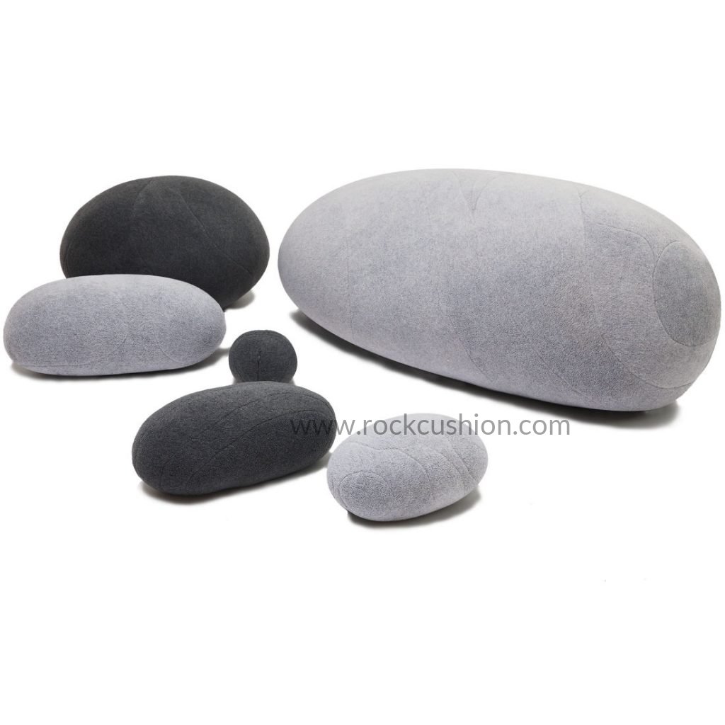 Huge Rock Pillows Rock Cushions Pebble Cushions Livingstones Throw ...